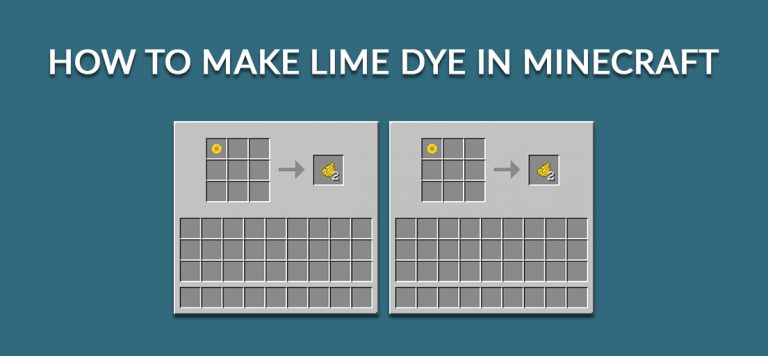 How to make lime dye in Minecraft? How to make Cyan dye Minecraft?